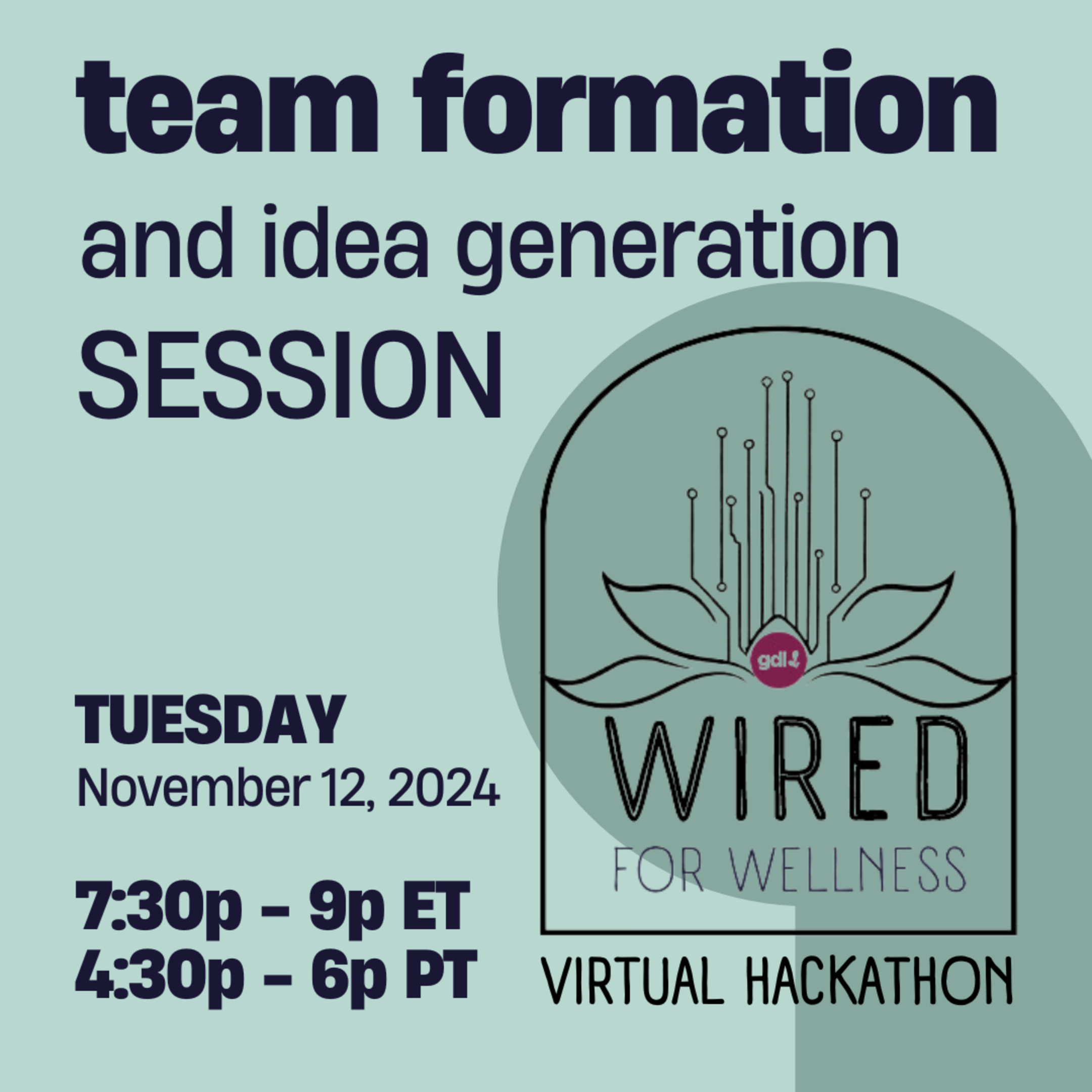 See Team Formation and Idea Generation Session at Girl Develop It Virtual Hackathon